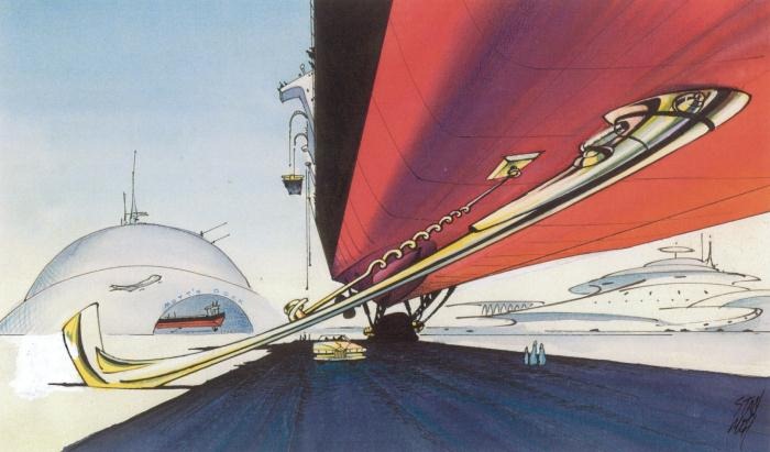 Fascinating Automobile Illustrations by Stan Mott | Amusing Planet
